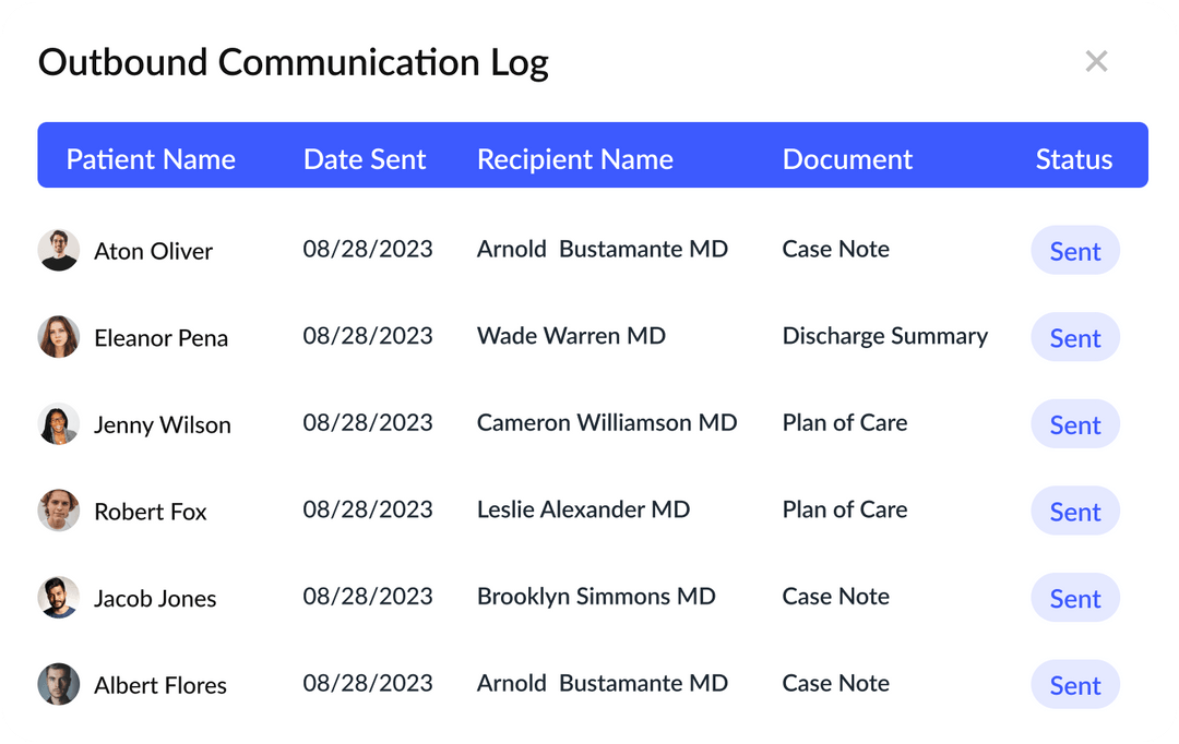 Message Manager | WebPT